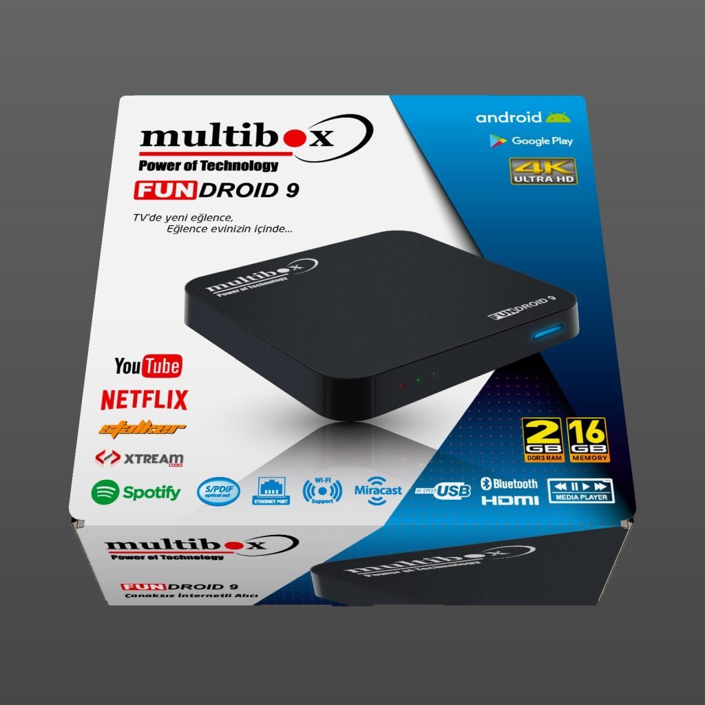 جهاز Multibox Fundroid-9 Android Box - Jubeke